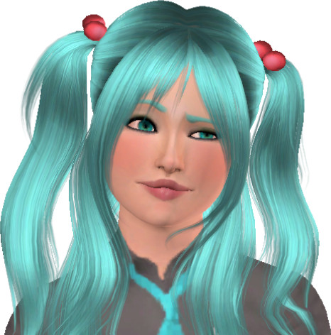 The Sims Resource - Miku Hatsune