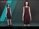 Margeh-75's Sims 4 Spiderweb Dress