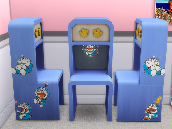 GeekyFairy's Doraemon Desk-REQUIRES MY FIRST PET